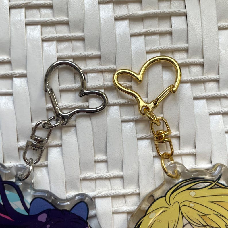 Panty & Stocking Glitter Epoxy Keychains - Etsy