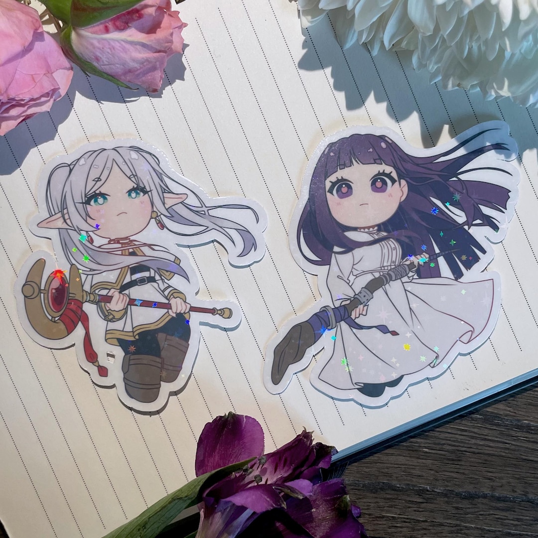 Frieren & Fern Vinyl Sticker Set - Etsy