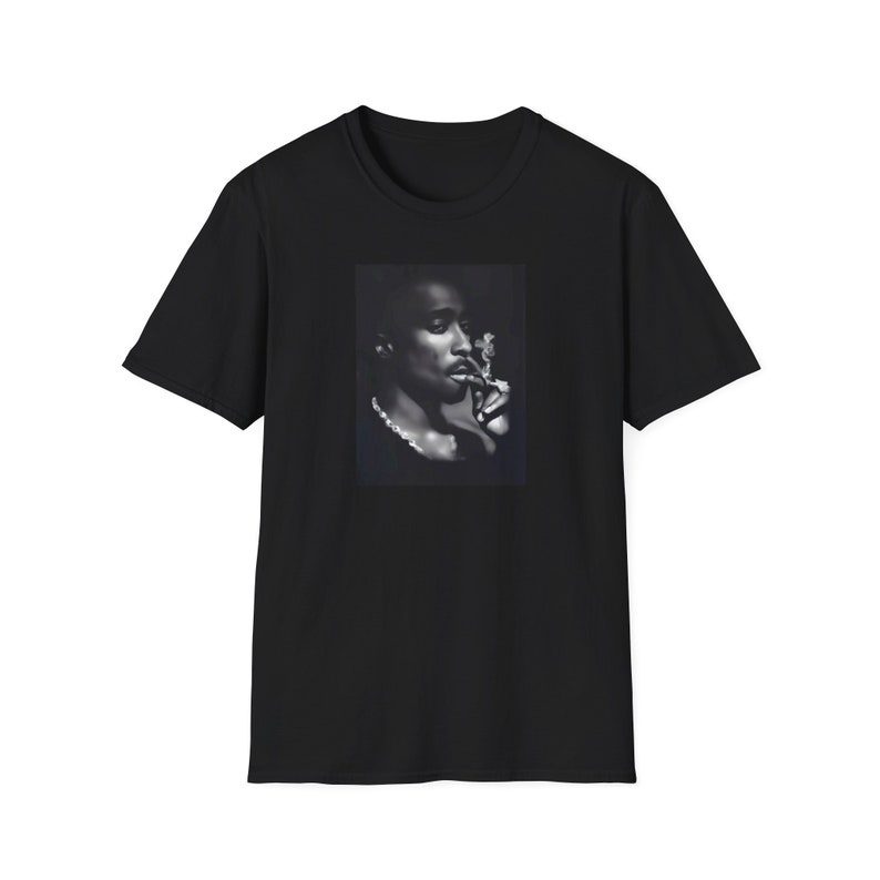 Tupac Shakur Smokin' Legends: Exclusive Blunt Pose Shirt for True Hip ...