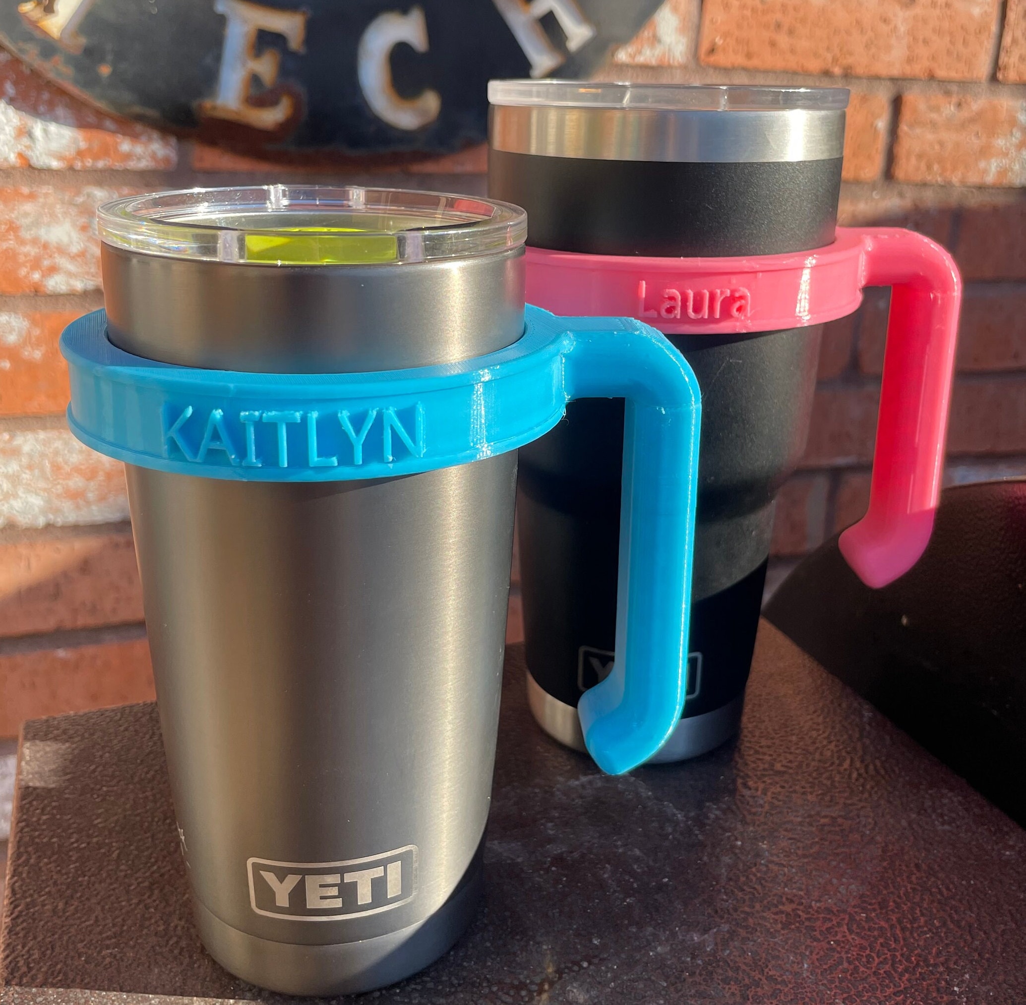 Personalized YETI Tumbler Handle 20oz or 30oz, 3D Printed - Etsy