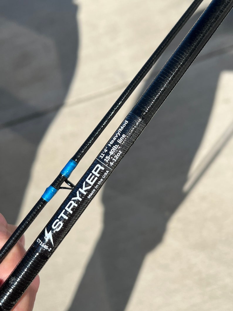 Custom Built Stryker 11'4 Bank Rods - Etsy