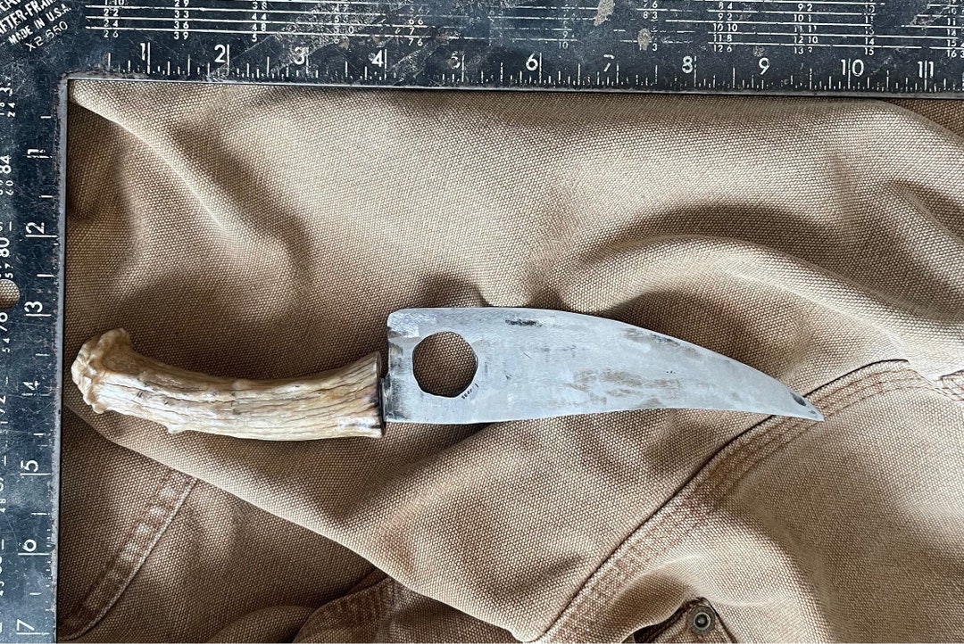 Square Hunting Knife - Etsy