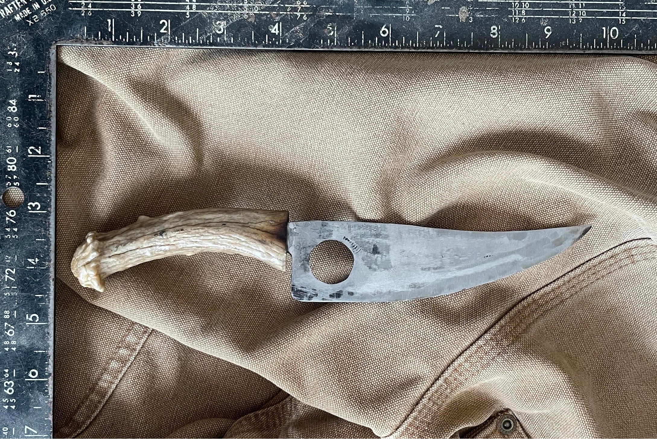 Square Hunting Knife - Etsy