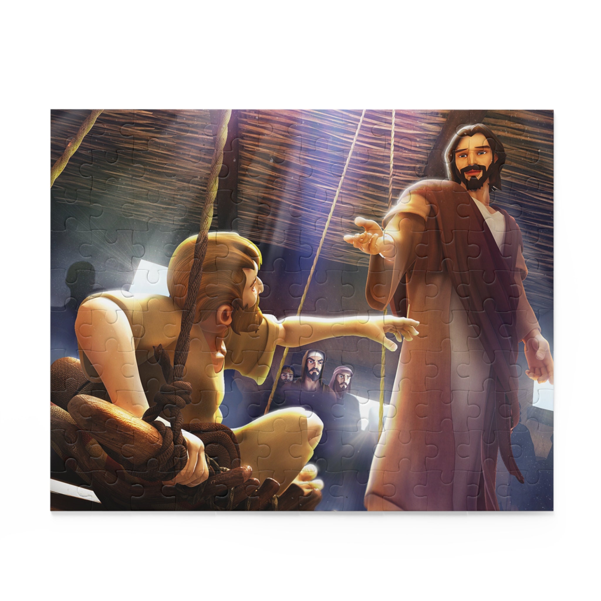 The Superbook Jesus and the Paralytic Beautiful Bible - Etsy