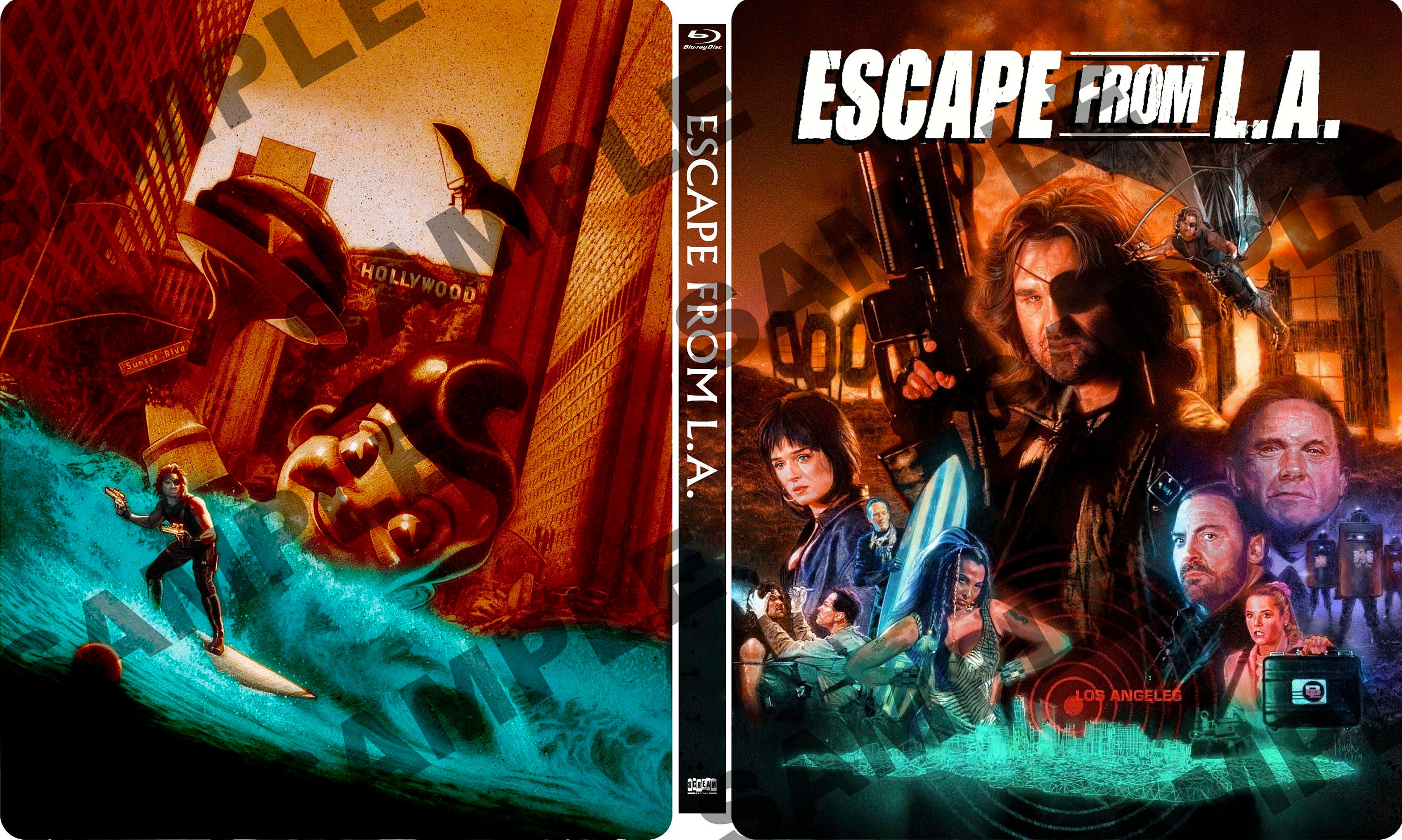 CUSTOM STEELBOOK DESIGNS John Carpenter's Starman and Escape From L.A ...