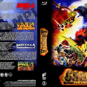 CUSTOM Blu-ray COVER - Godzilla Era Collection (showa, Heisei ...