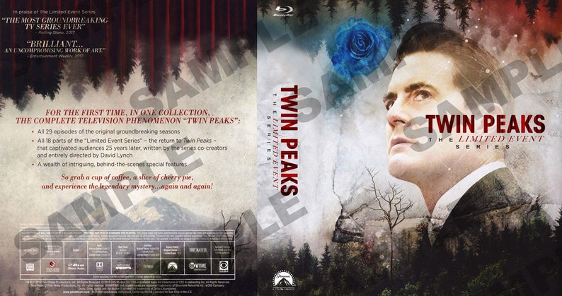 CUSTOM Blu-ray COVER - Twin Peaks (the Complete Series) - Etsy