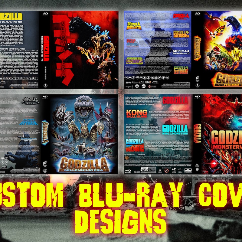 Godzilla Criterion Case - Etsy