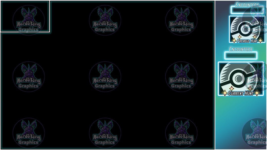 Pokemon Shiny Hunt Layout for Twitch or Youtube Streaming - Etsy Australia