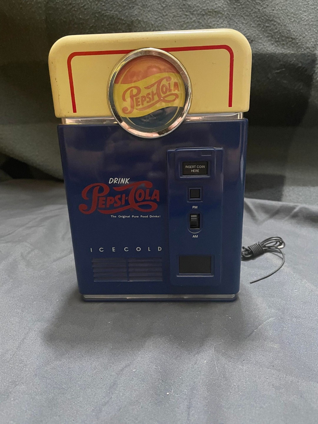 1990's Pepsi Cola Battery Operated Radio - Etsy