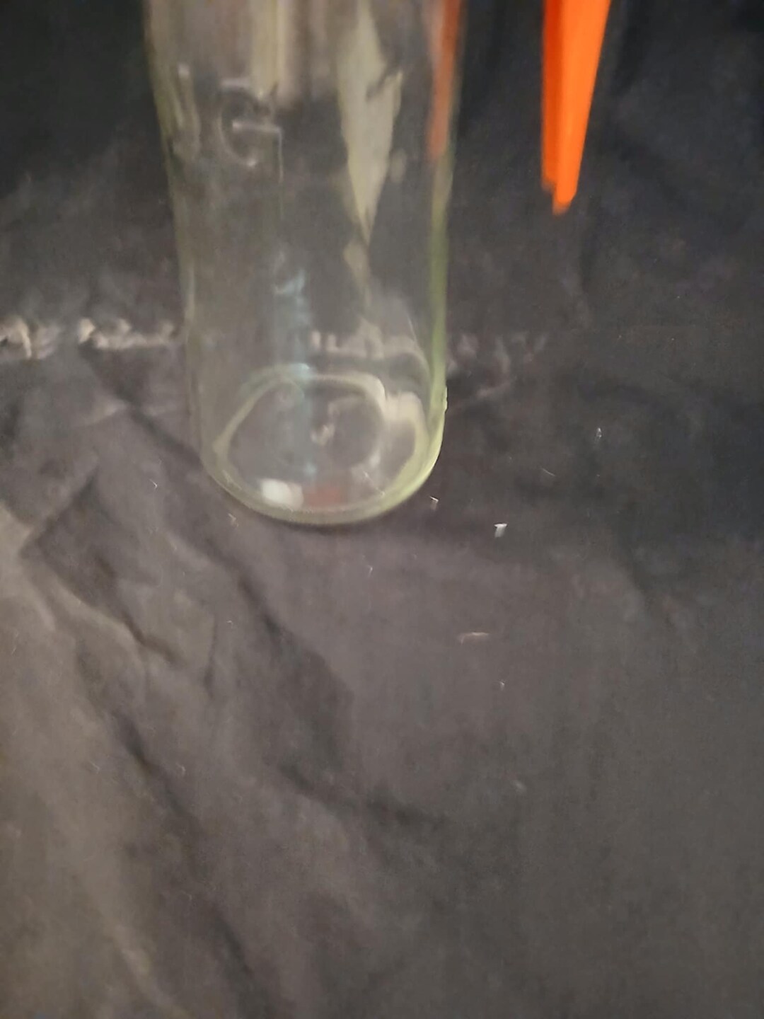 Vintage Tang Glass Pitcher With Orange Lid 1970's MINT CONDITION - Etsy