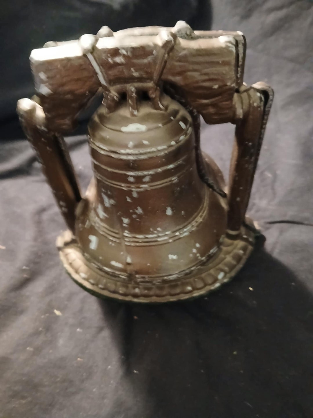 Vintage 1974 Liberty Bell Cast Iron Bookends - Etsy