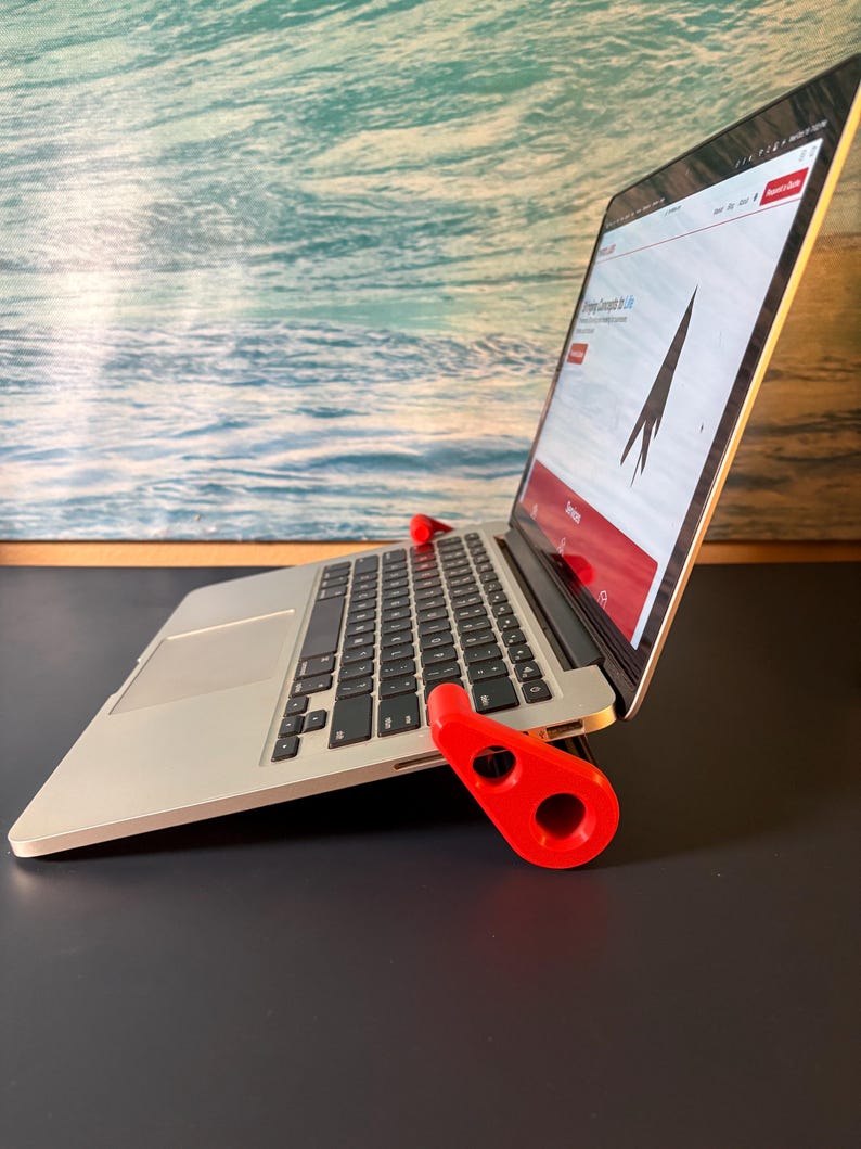 Laptop Kickstand - 3D Printed Airflow Enhancer - Etsy