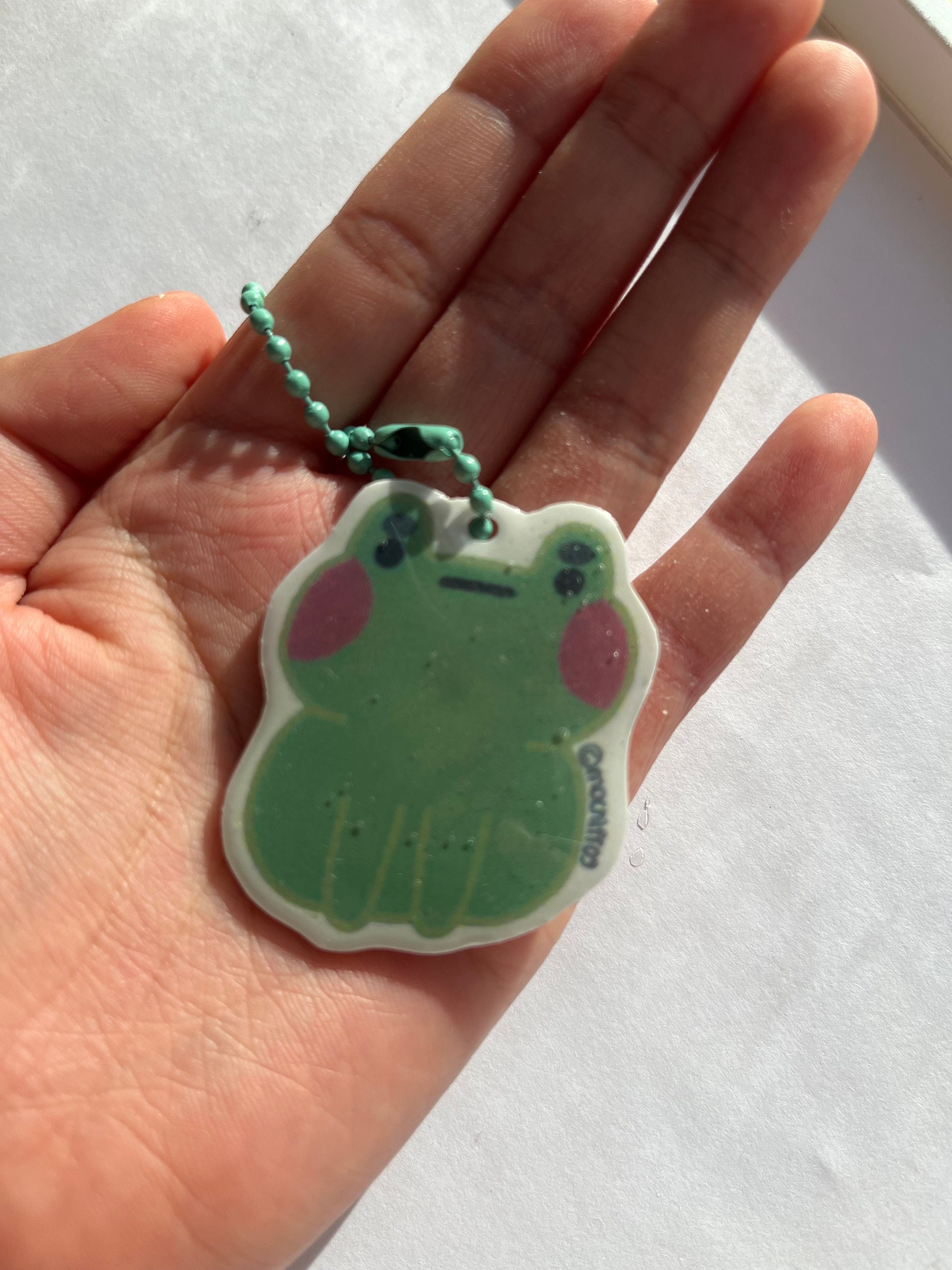 Handsome Frog Keychain - Etsy
