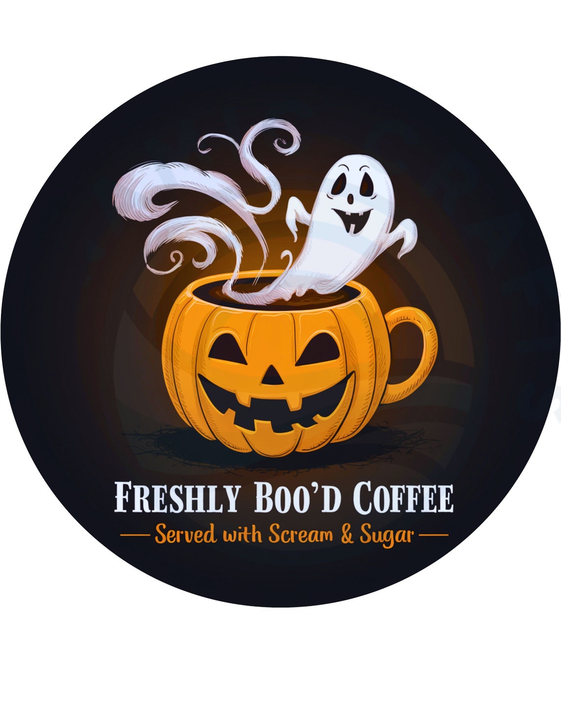 Freshly Boo Coffee Halloween - Etsy