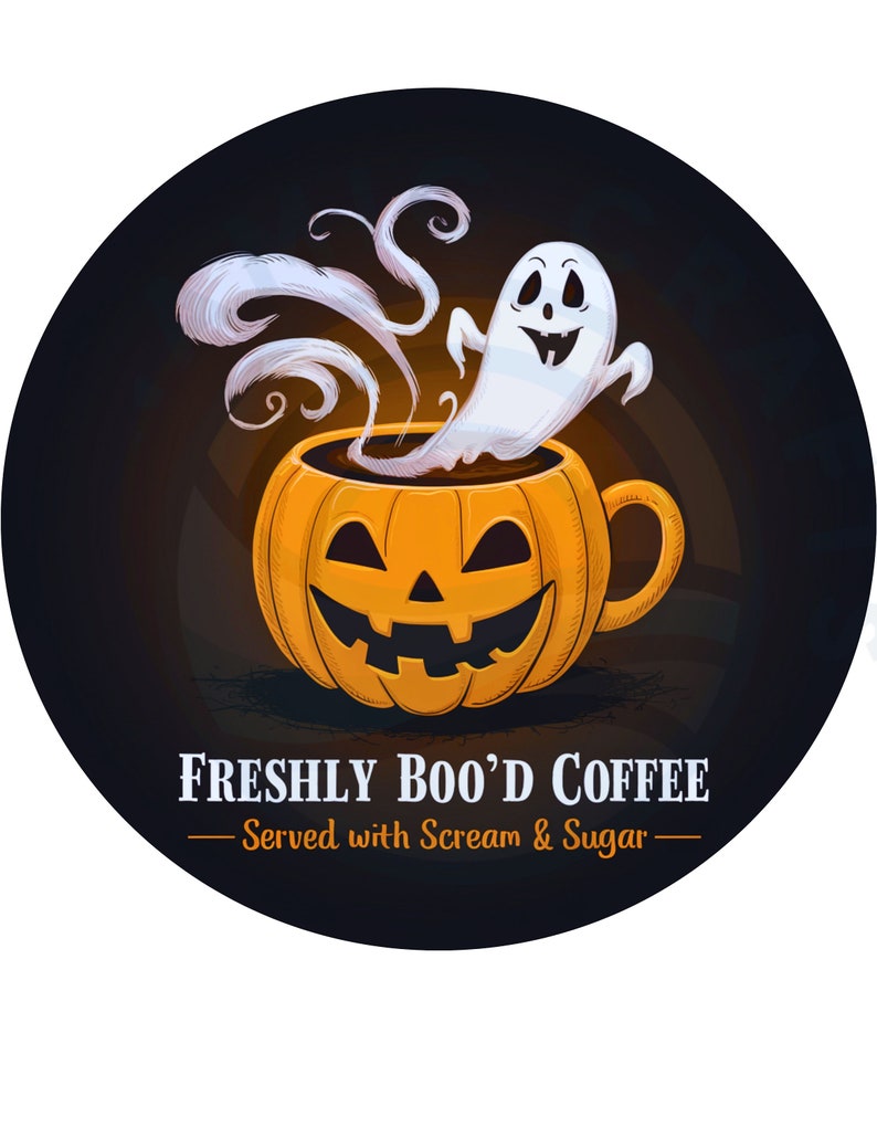 Freshly Boo Coffee Halloween - Etsy