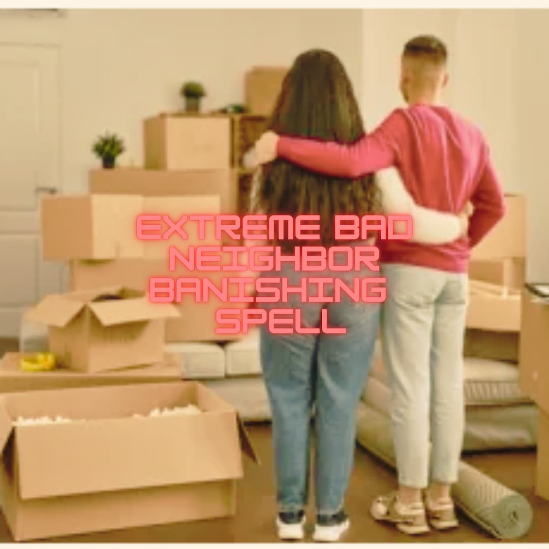 Banish Neighbor Spell - Remove Negativity and Foster Peace | White ...