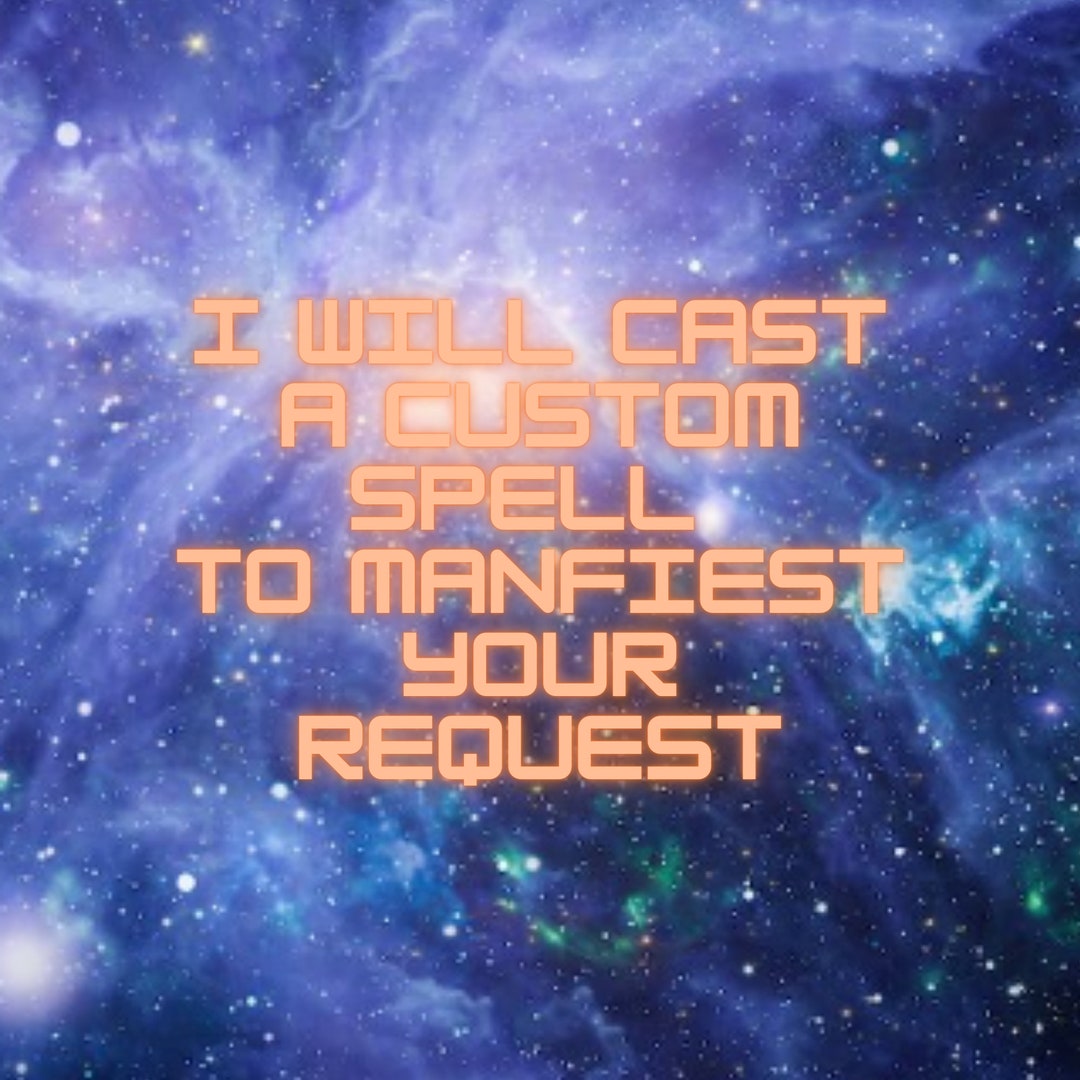Custom Spell Casting for Personalized Manifestation by Isabelle - Etsy