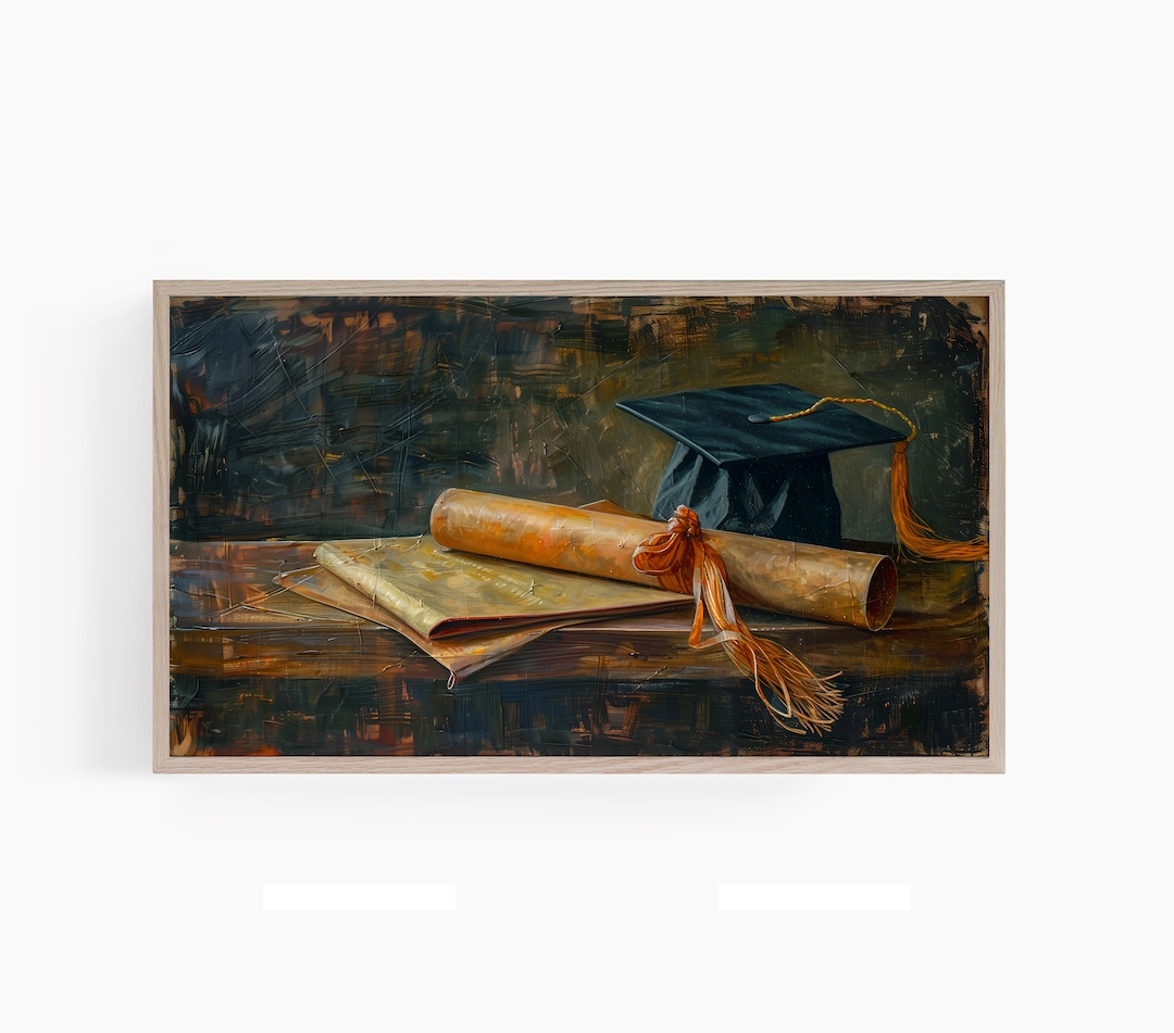 Graduation Frame Tv Art, Grad Party Decor Tv Art, College Grad Tv Art ...