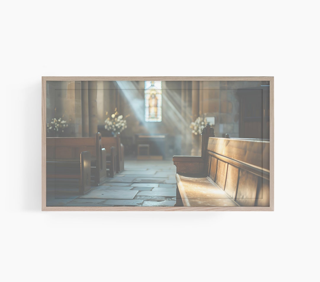 Old Church Frame Tv Art, Samsung Frame TV Art, Church Art for TV ...