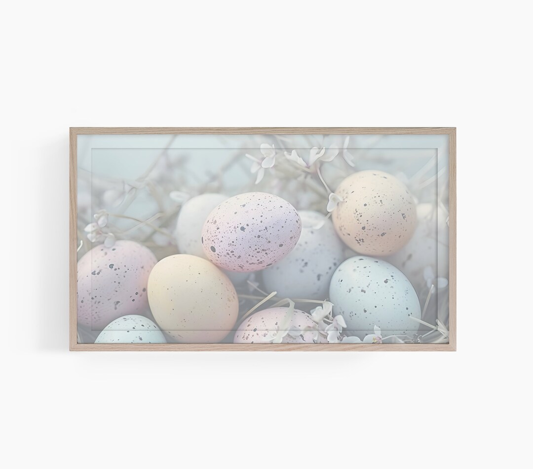 Easter Eggs Frame Tv Art, Samsung Frame TV Art, Easter Digital Art for ...
