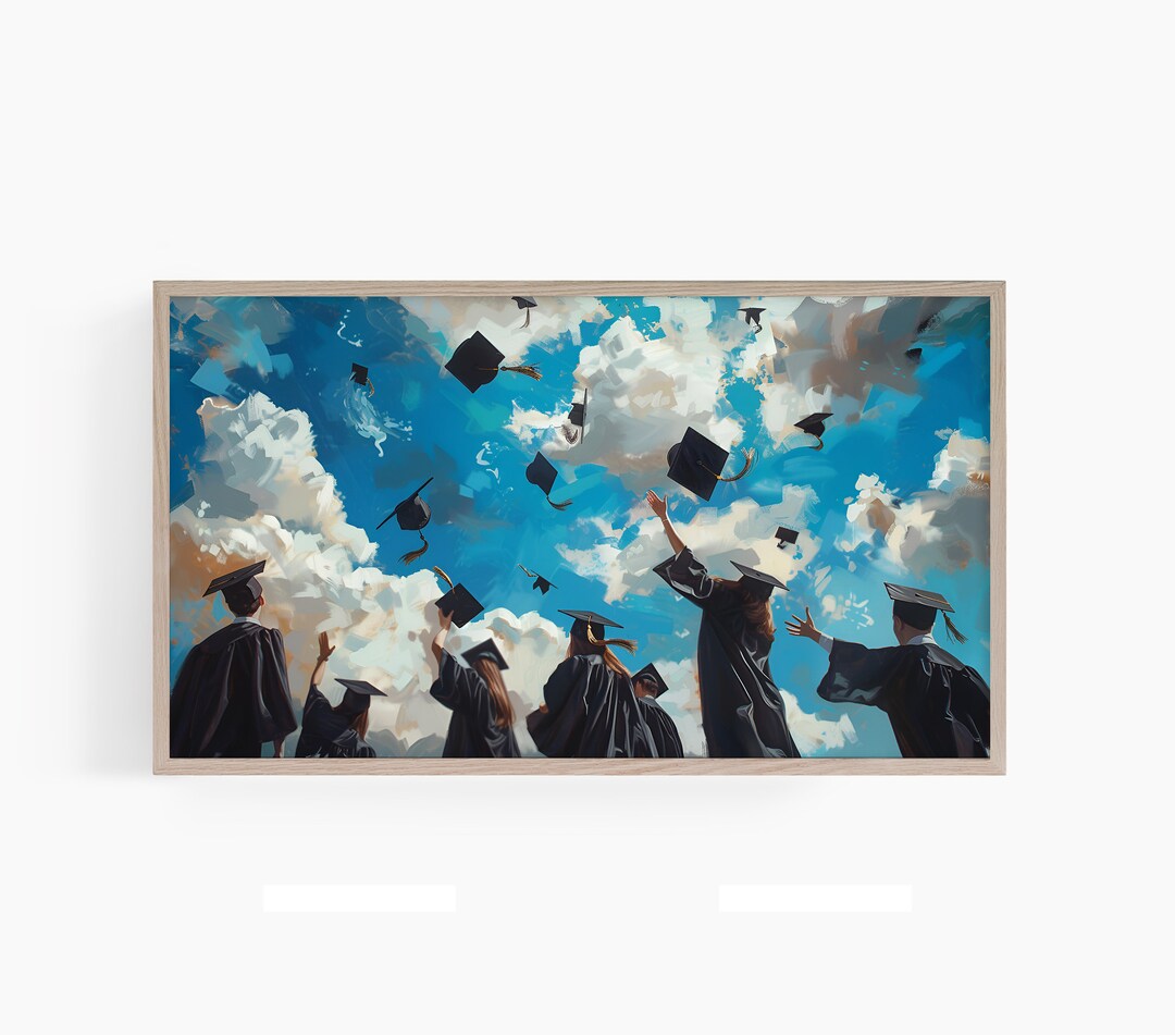 Frame Tv Art Graduation, College Grad Tv Art, High School Grad Tv Art ...