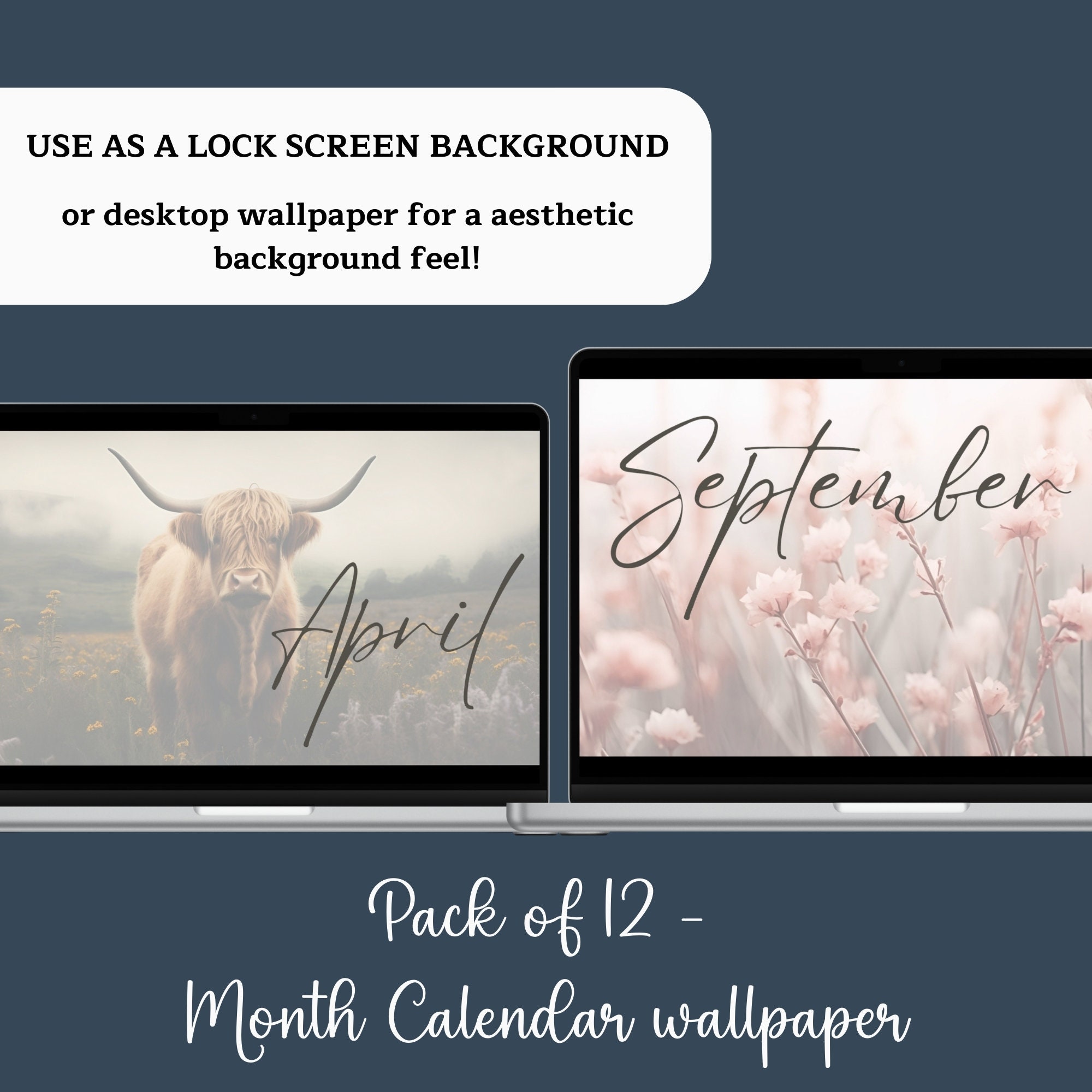 Desktop Wallpaper, Aesthetic Country Laptop Screensaver, Rustic Desktop ...