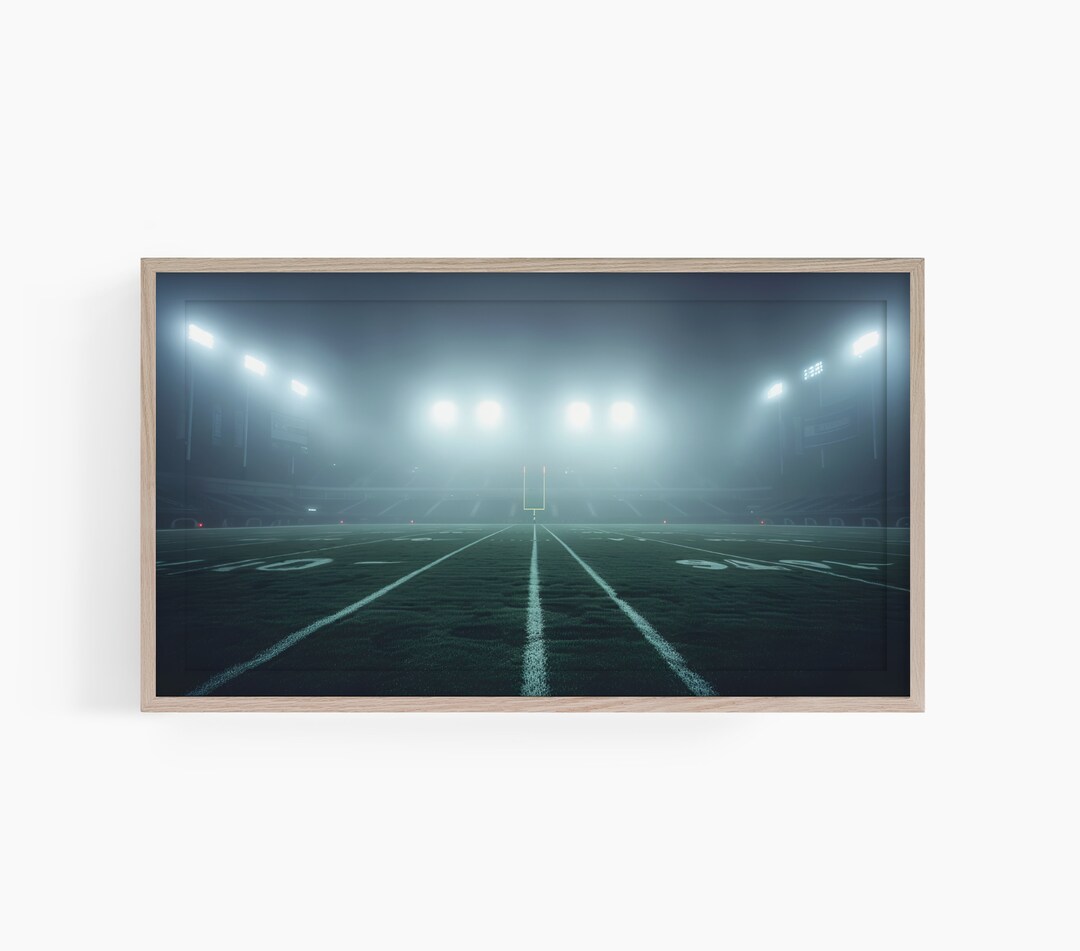 Football Frame TV Art, Football Field Tv Art, Samsung Frame TV Art ...