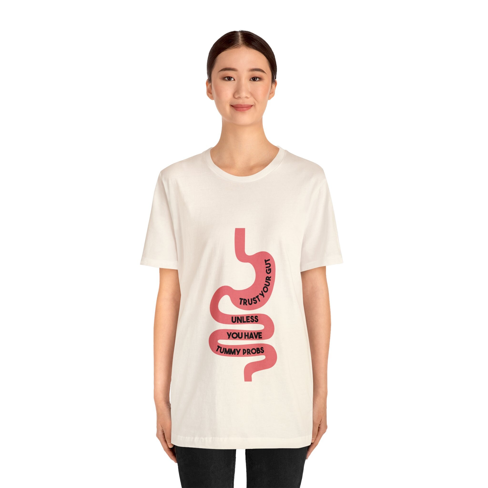Trust Your Gut, Tummy Probs Tee, IBS, Funny Stomach T-shirt - Etsy