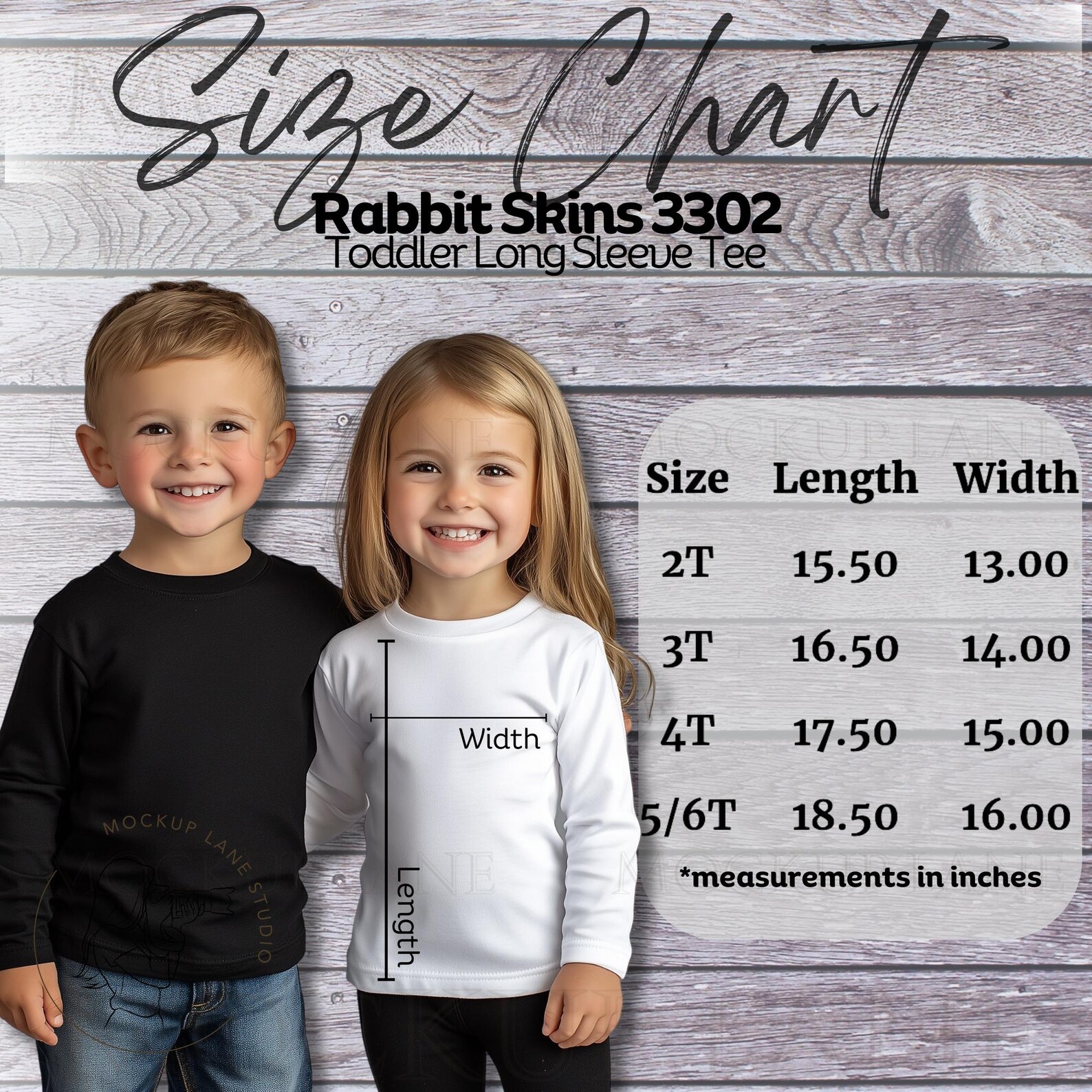 Rabbit Skins 3302 Size Chart, Toddler Rabbit Skins Sizing, RS 3302 ...