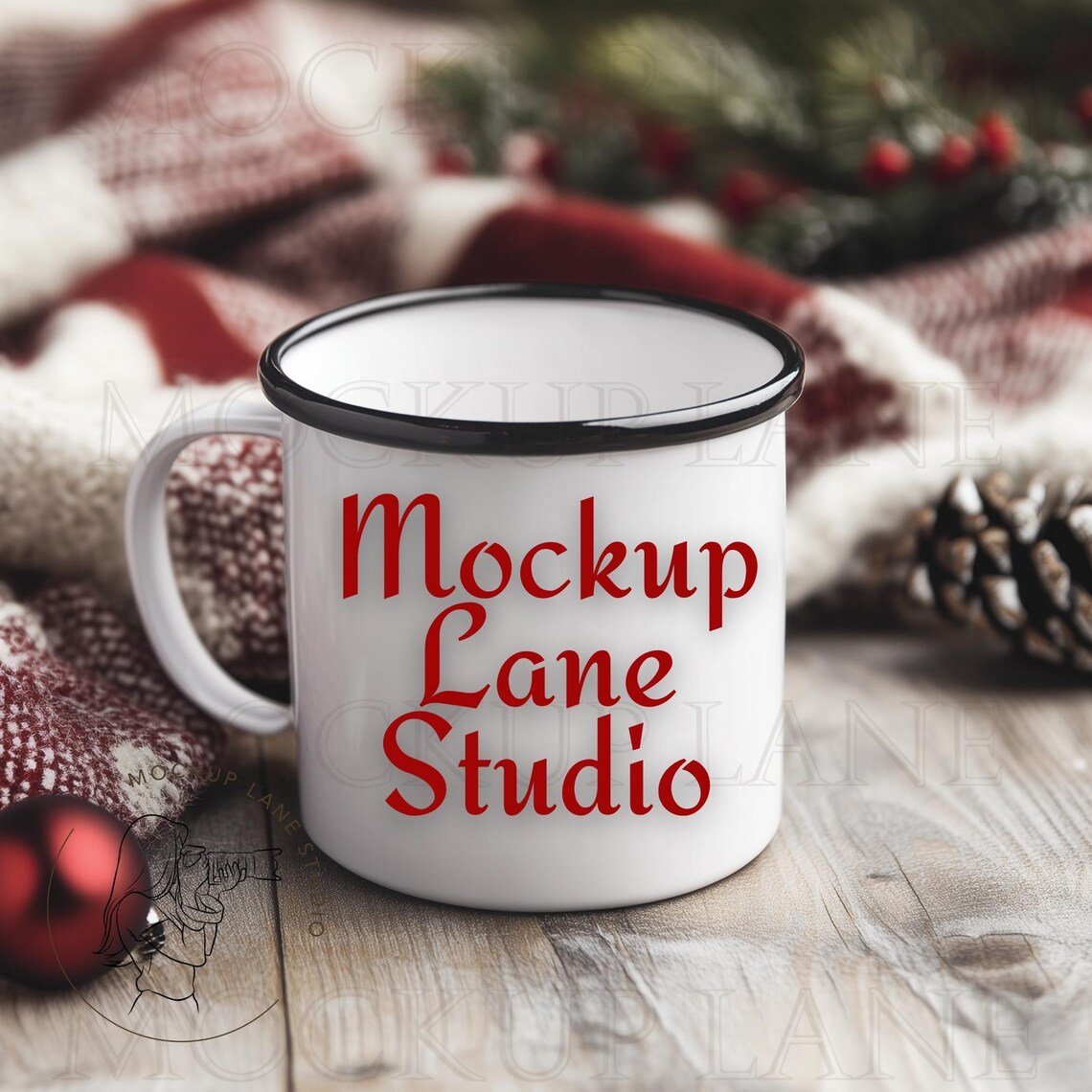 Orca Coatings Camp Cup Mockup, Enamel Camp Cup Mockup, Enamel Camping ...