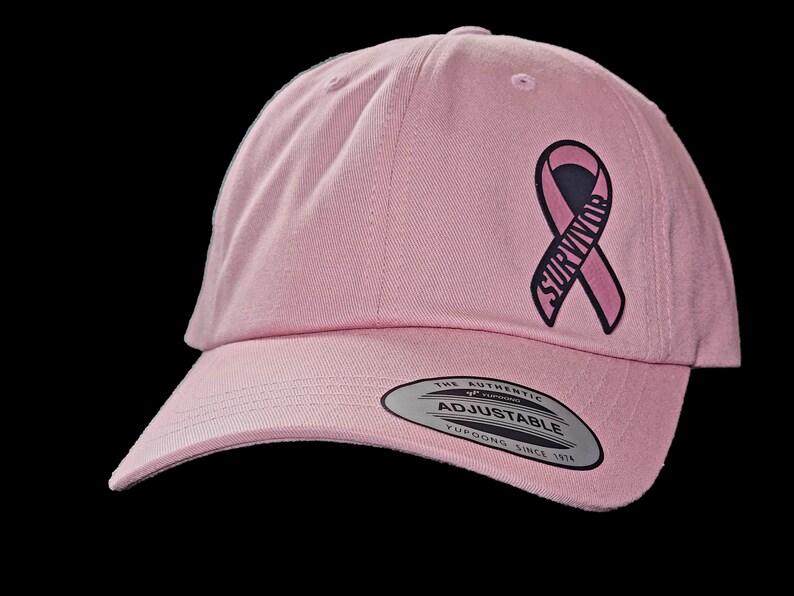 Breast Cancer Ribbon Intertwined With Ohio Pink Leatherette - Etsy