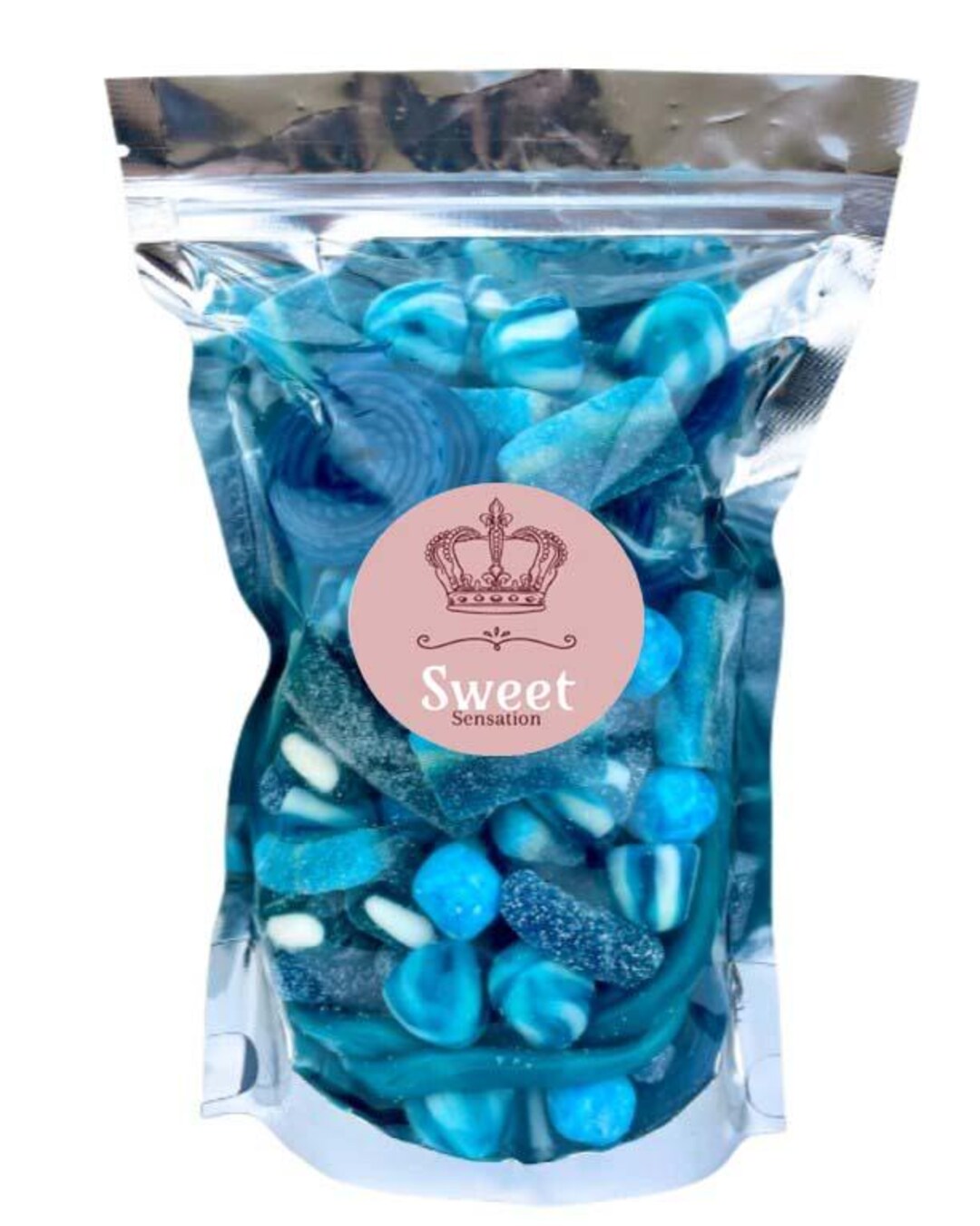 Blue Mix Pick N Mix RETRO SWEETS CANDY Wedding Favours Kids Treats ...