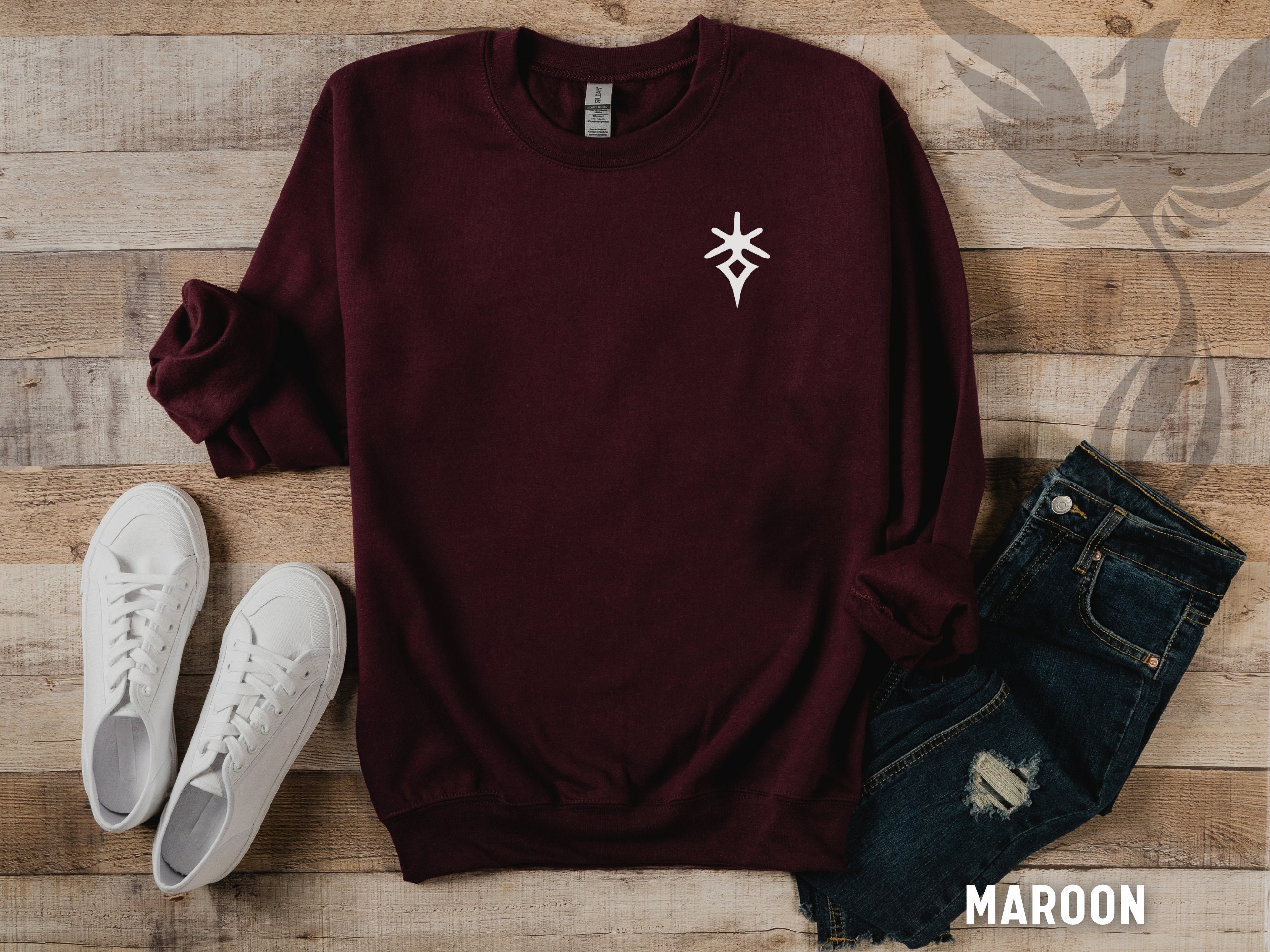FFXIV Dark Knight Job Logo Sweatshirt, Final Fantasy XIV, Final Fantasy ...