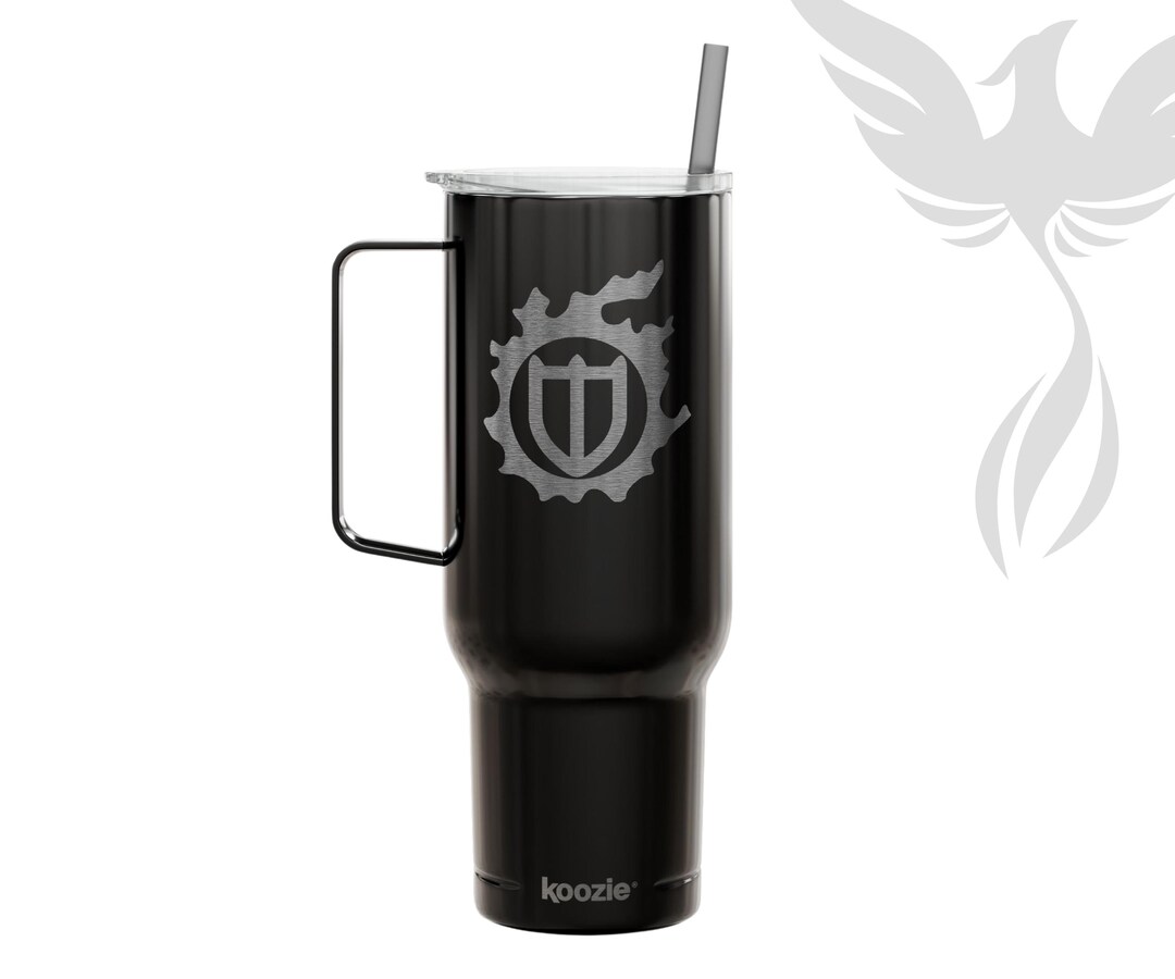 FFXIV Meteor & Job Logo Engraved Insulated Tumbler With Lid, Final ...