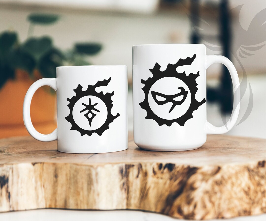FFXIV Job Logo & Meteor Ceramic Mug, Final Fantasy XIV, Final Fantasy ...