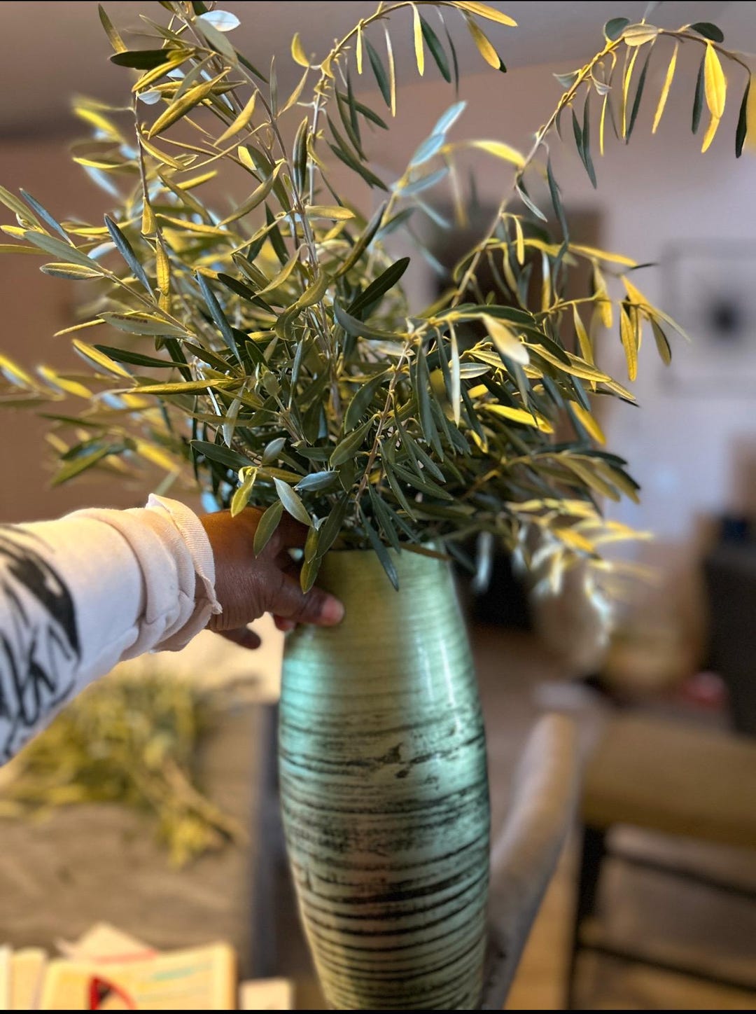 Fresh Olive Leaf Bundle Bouquet - Etsy