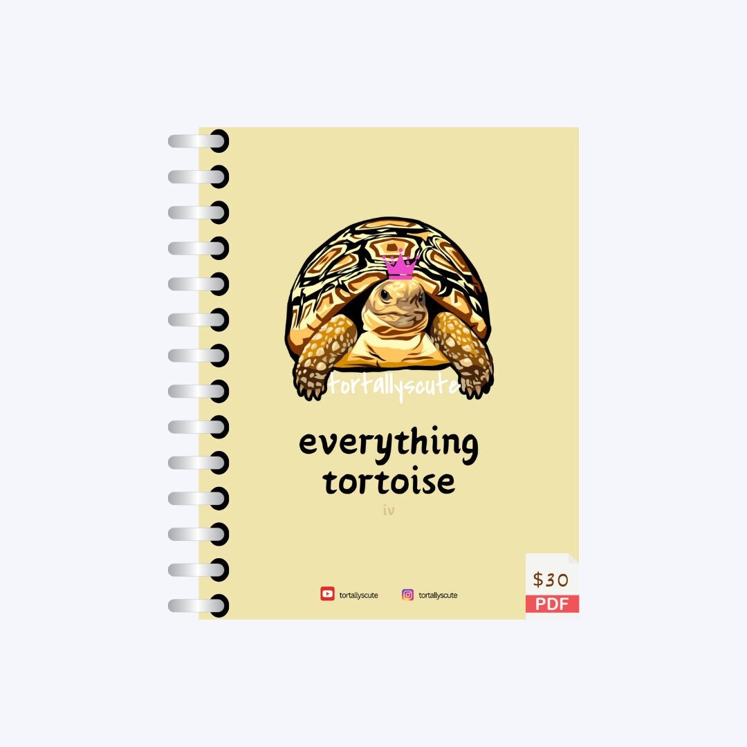 Everything Tortoise IV: All-in-one Tortoise Tracker - Etsy