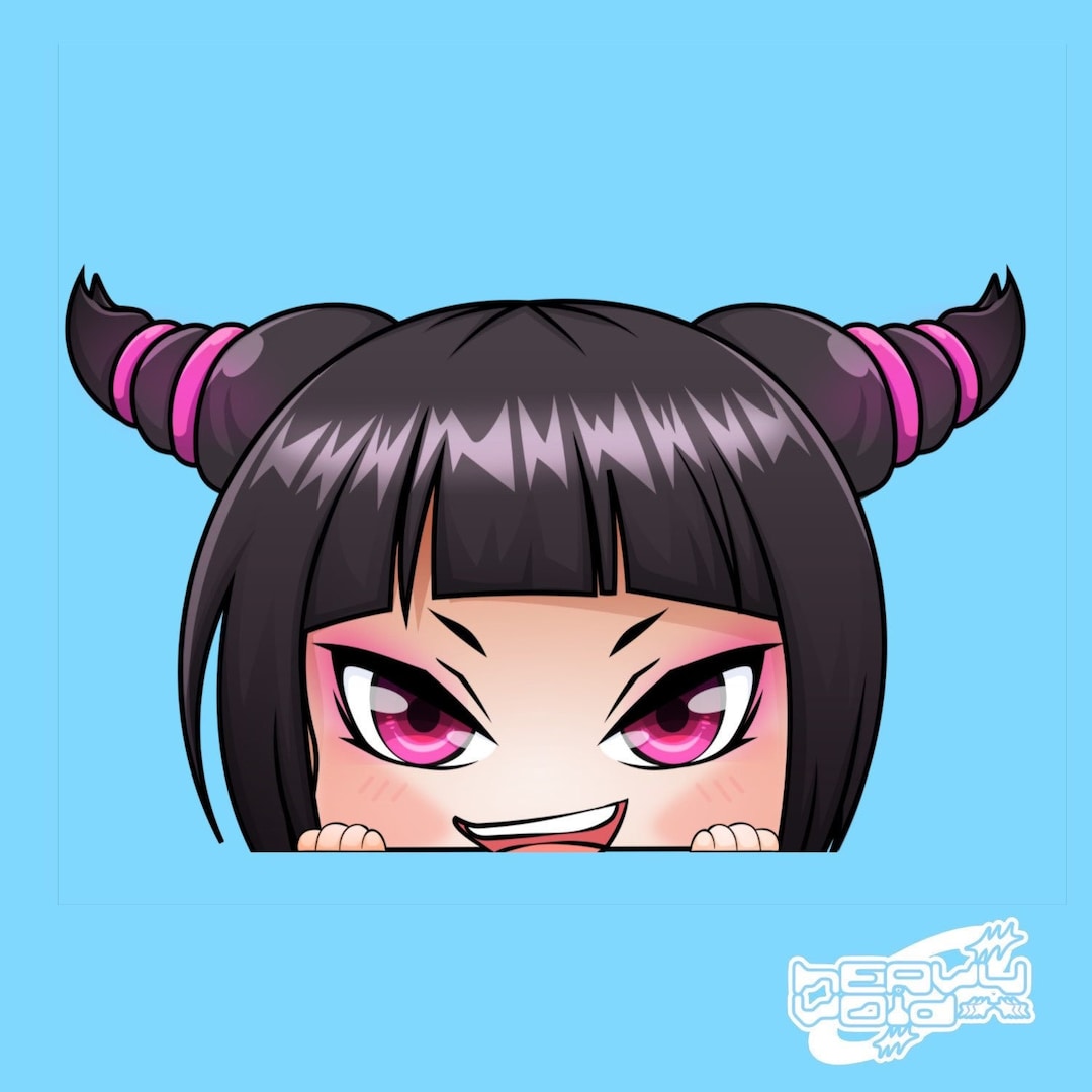 Juri Han Sticker Vinyl Sticker Anime Decal Anime Girl - Etsy