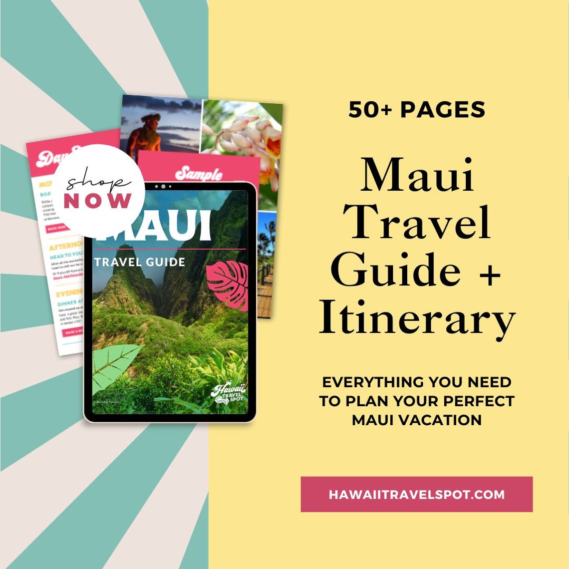 7-day Maui Itinerary + Maui Travel Guide (2025) | Maui Guide Book | 50 ...