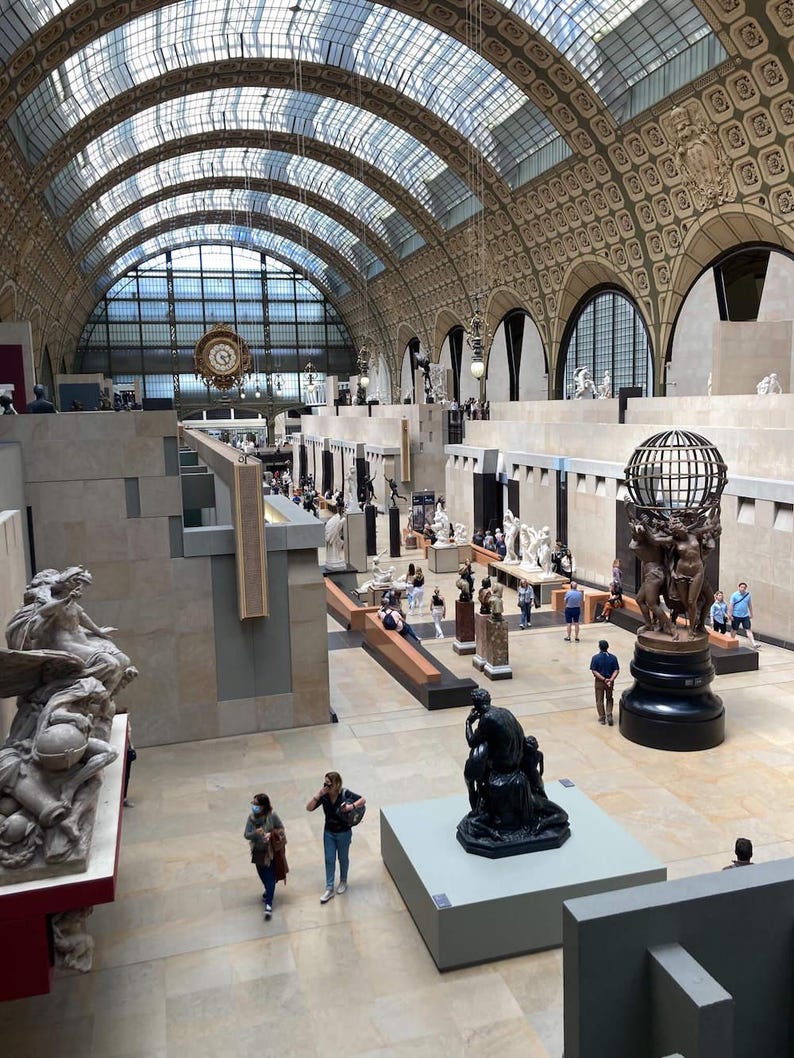 Musée D'orsay Scavenger Hunt (3 Pages) | Printable Travel Game for Kids ...