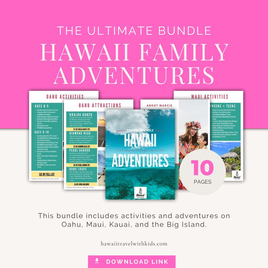 Top Hawaii Activities for Kids | Family Vacation Guide to Oahu, Maui ...