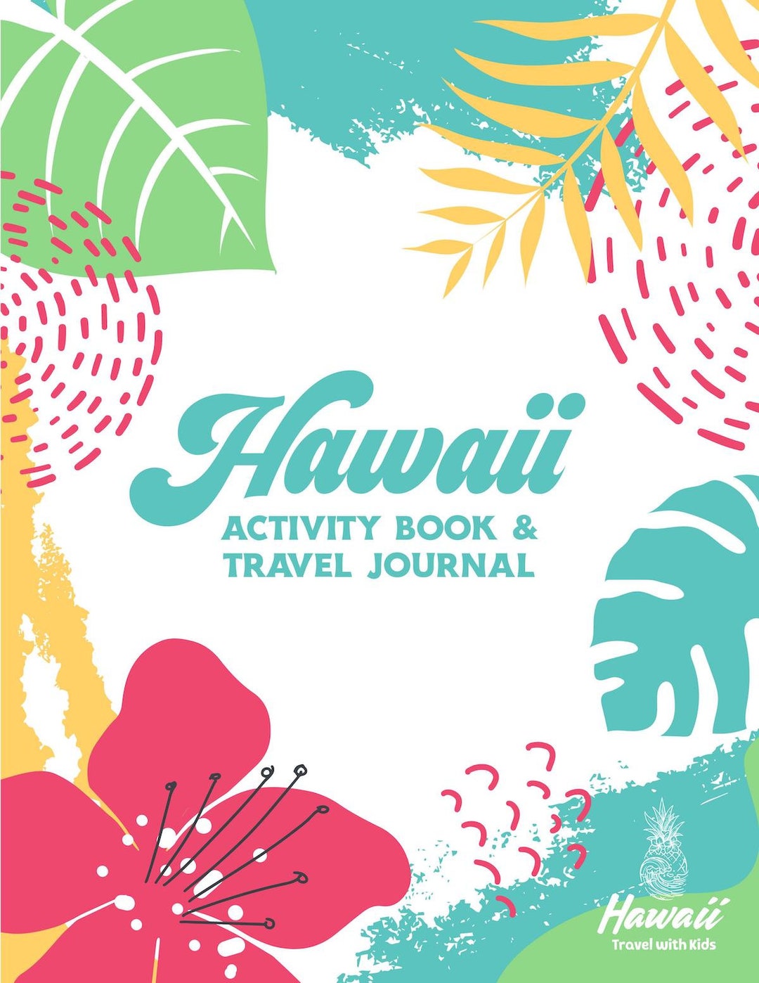 Hawaii Travel Journal for Kids, Printable Vacation Activity Book ...