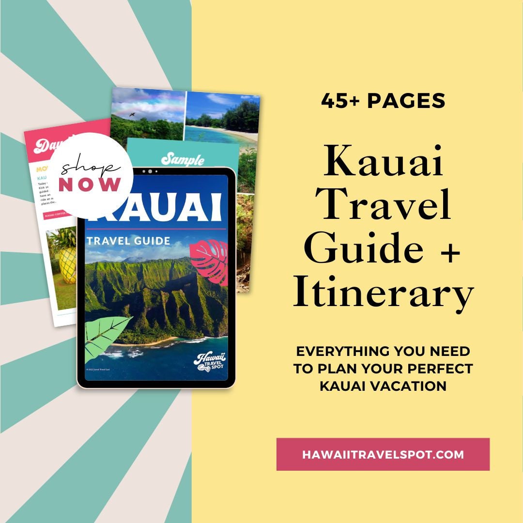 7-day Kauai Itinerary + 2025 Kauai Travel Guide | Kauai Guide Book | 45 ...