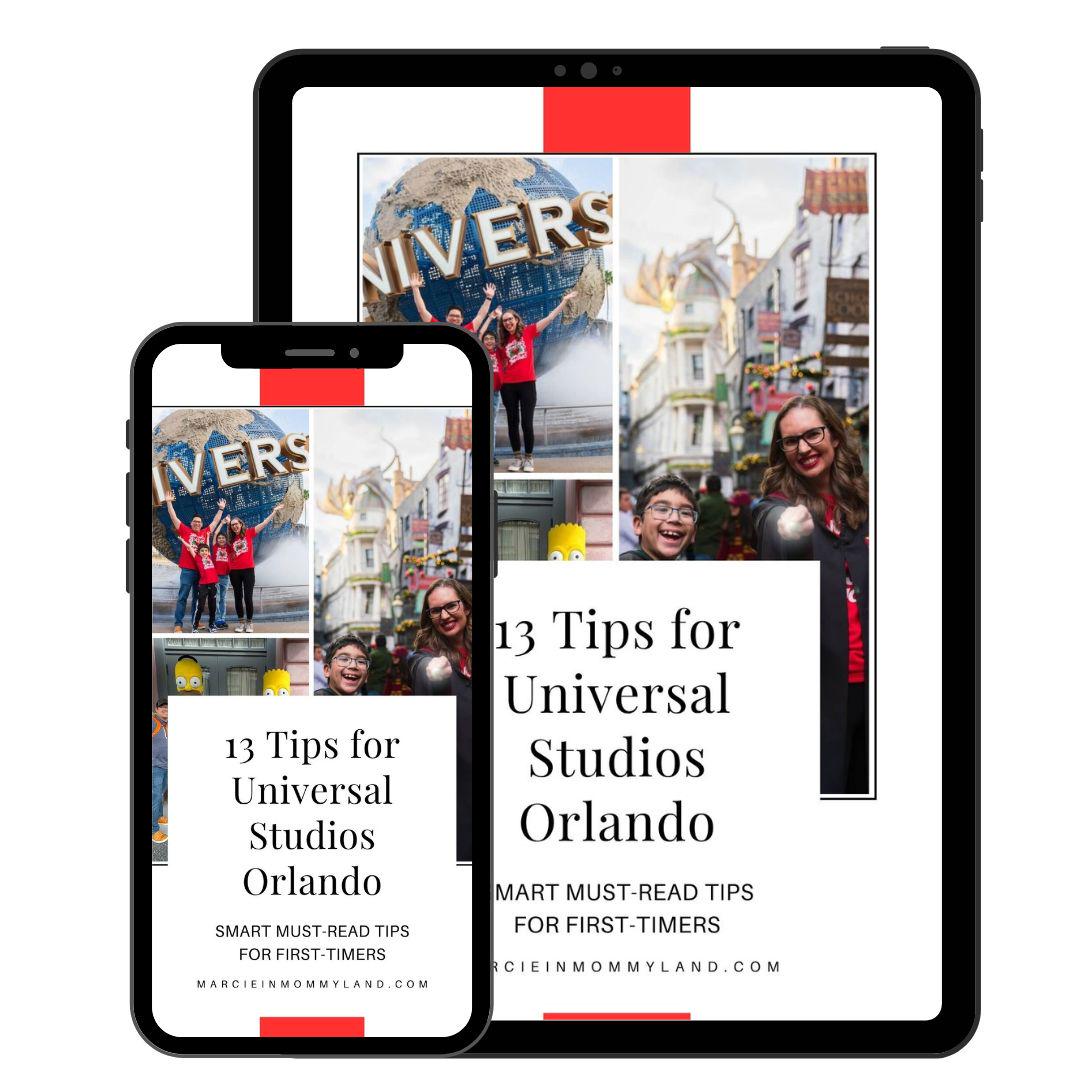 Universal Studios Orlando Tips PDF | First-timer Theme Park Planning ...