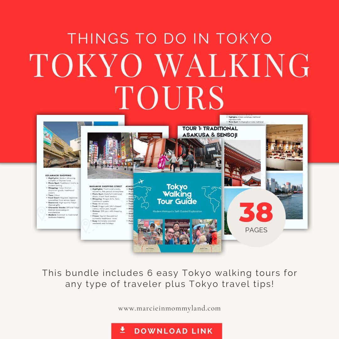 Self-guided Tokyo Walking Tour, Digital Itinerary and Map, Asakusa ...