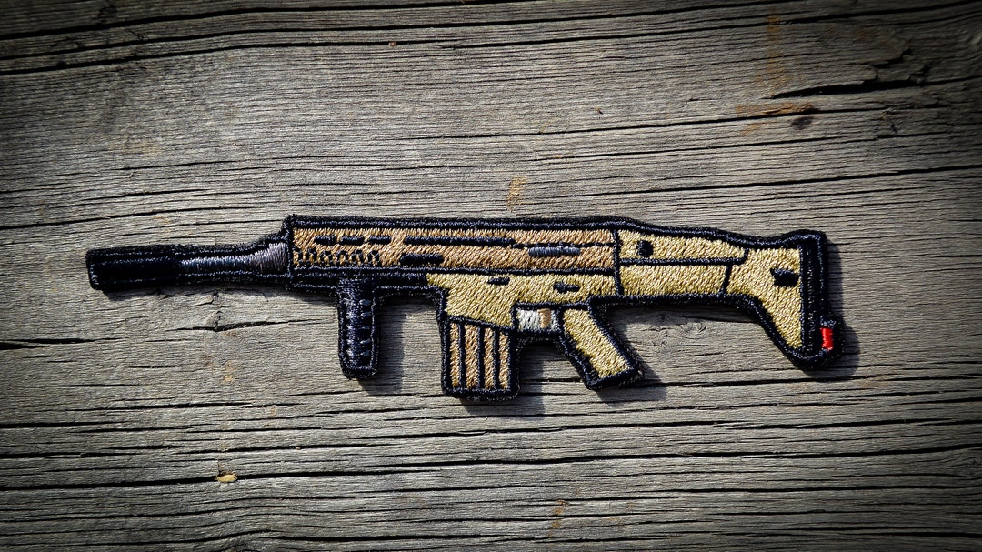 Rifle Gun FN SCAR 17S Embroidery Patch - Etsy