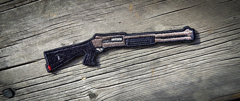 Shotgun Benelli M4 Embroidery Patch - Etsy