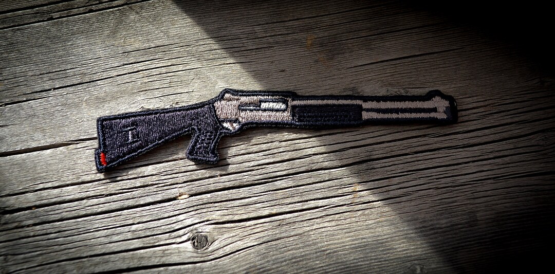 Shotgun Benelli M4 Embroidery Patch - Etsy