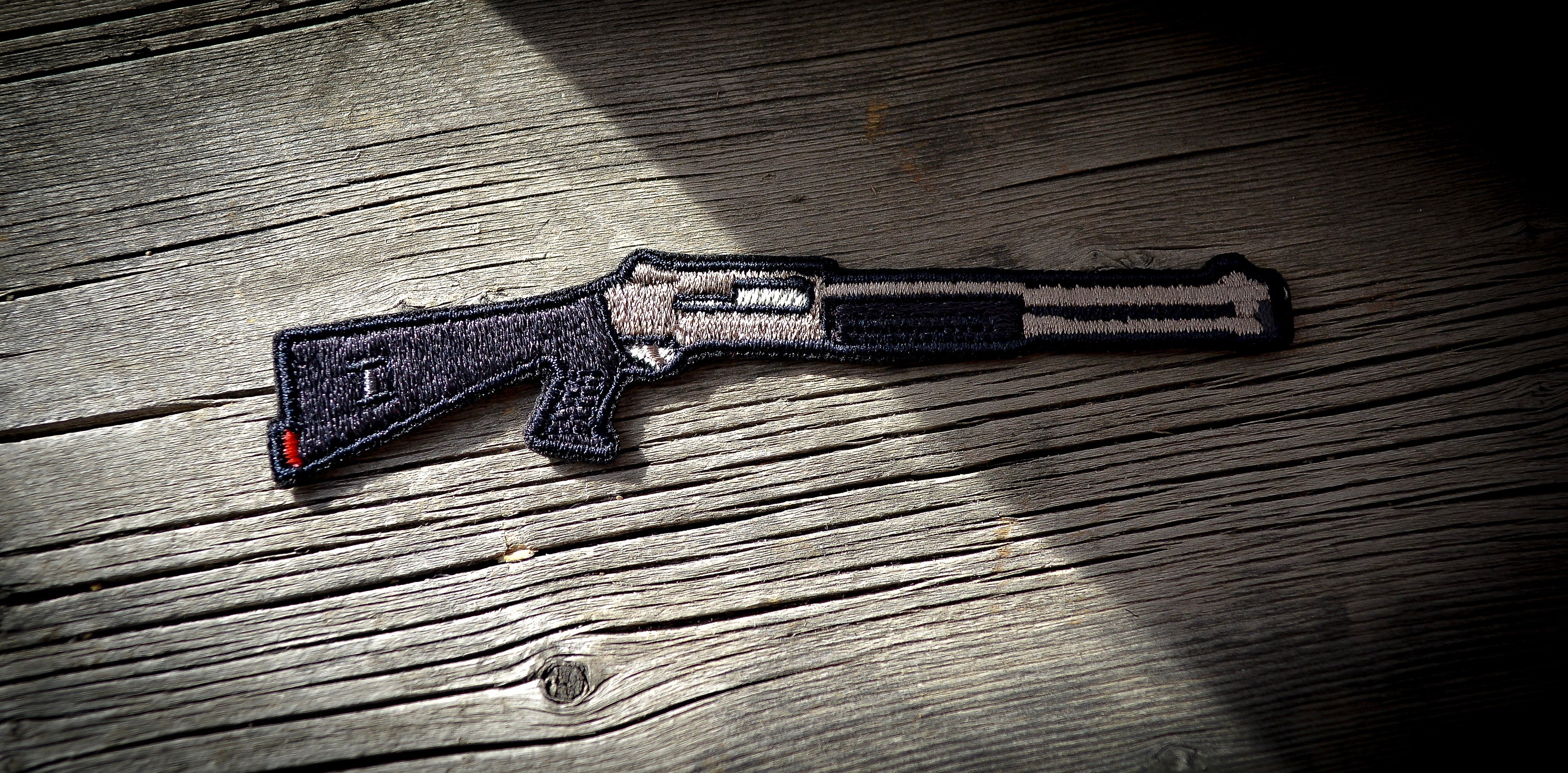 Shotgun Benelli M4 Embroidery Patch - Etsy